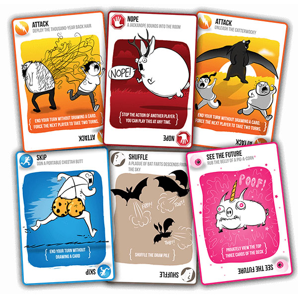 Exploding Kittens - 100% Authentic | Team Board Game Exploding Kittens - 100% Authentic | Team Board Game